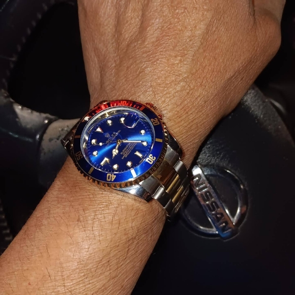 Rolex | Accessories | Used Rolex Submarinerblue Face Steel 8k Gold ...